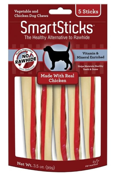 Sticks Para Perro de Pollo - manchas