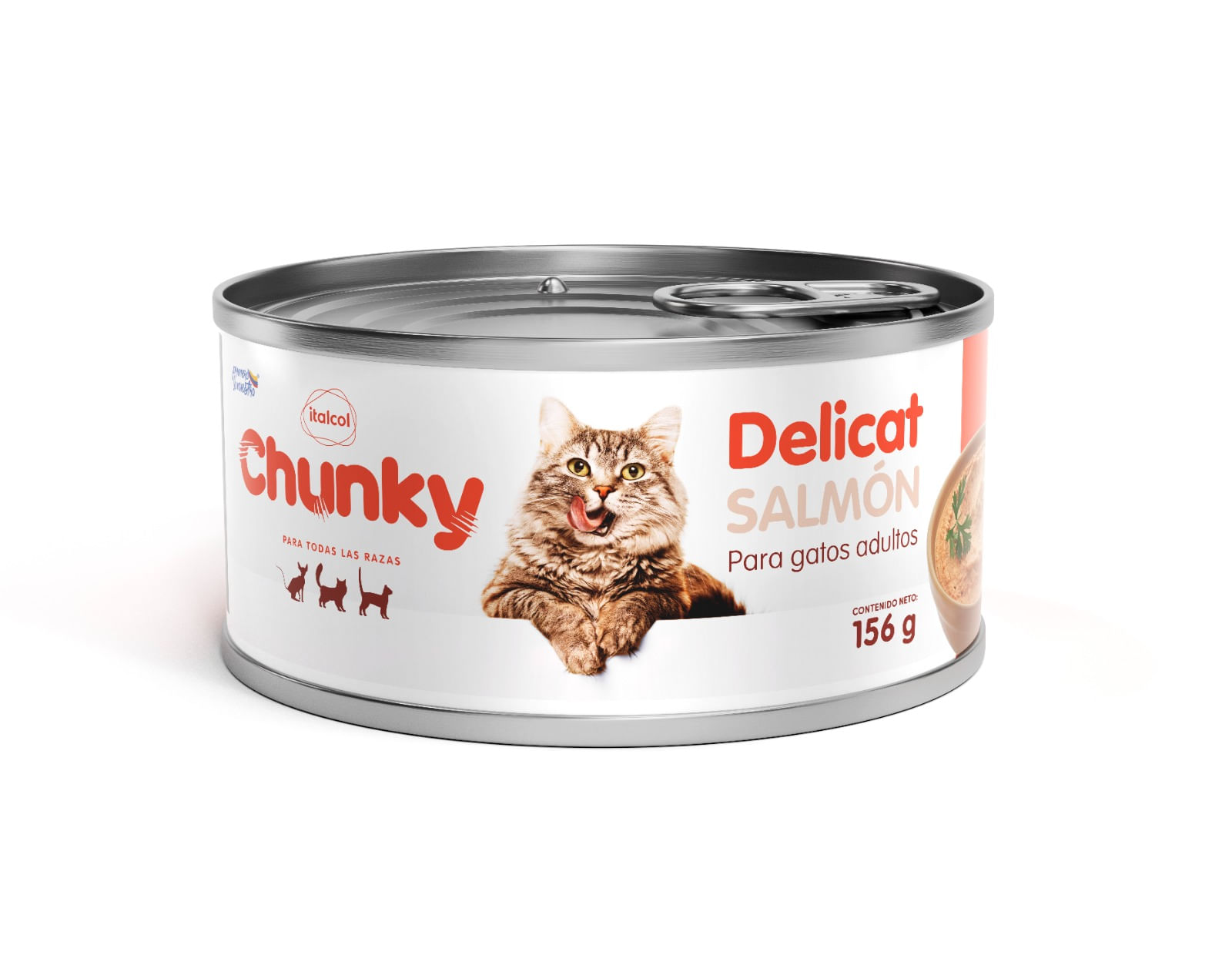 Chunky Delicat Salmón 156gr | Manchas